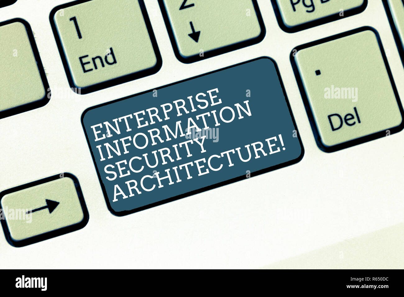 Word Writing Text Enterprise Information Security Architecture