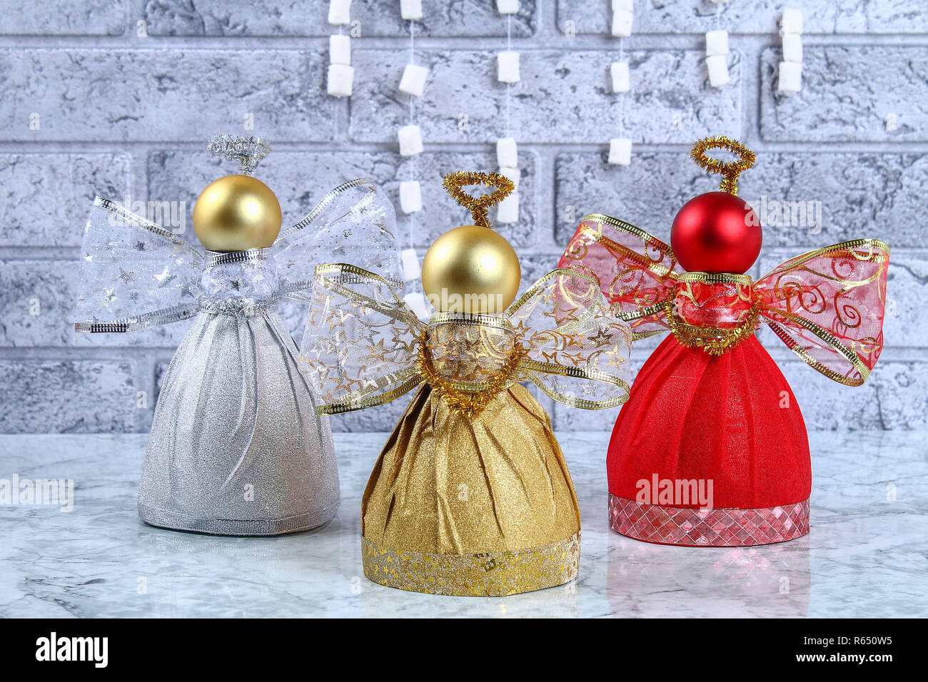 Diy Angel plastic bottle. Guide on the photo how to make a decorative ...