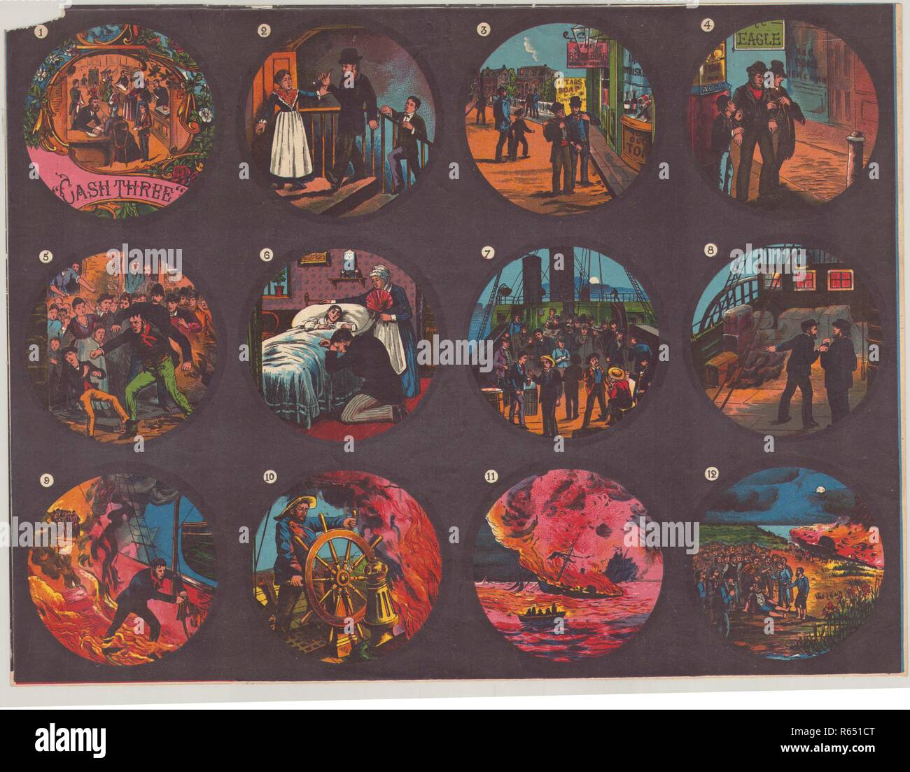 Lantern slides hi-res stock photography and images - Alamy