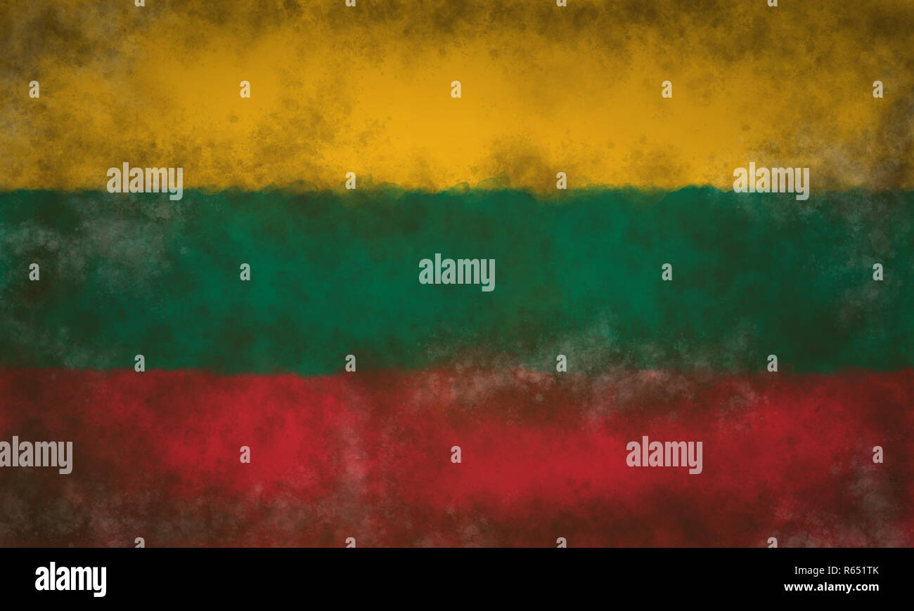 flag of lithuania Stock Photo - Alamy