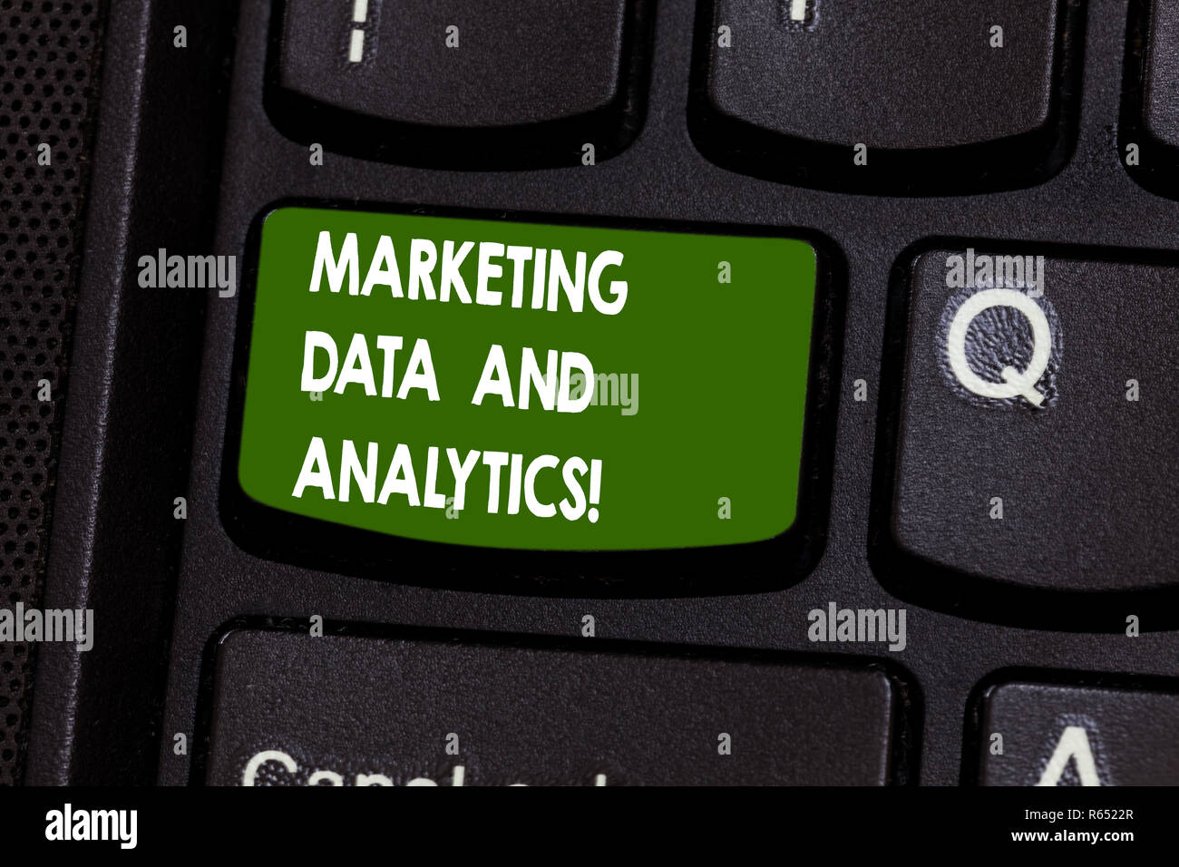 Handwriting Text Writing Marketing Data And Analytics Concept Meaning