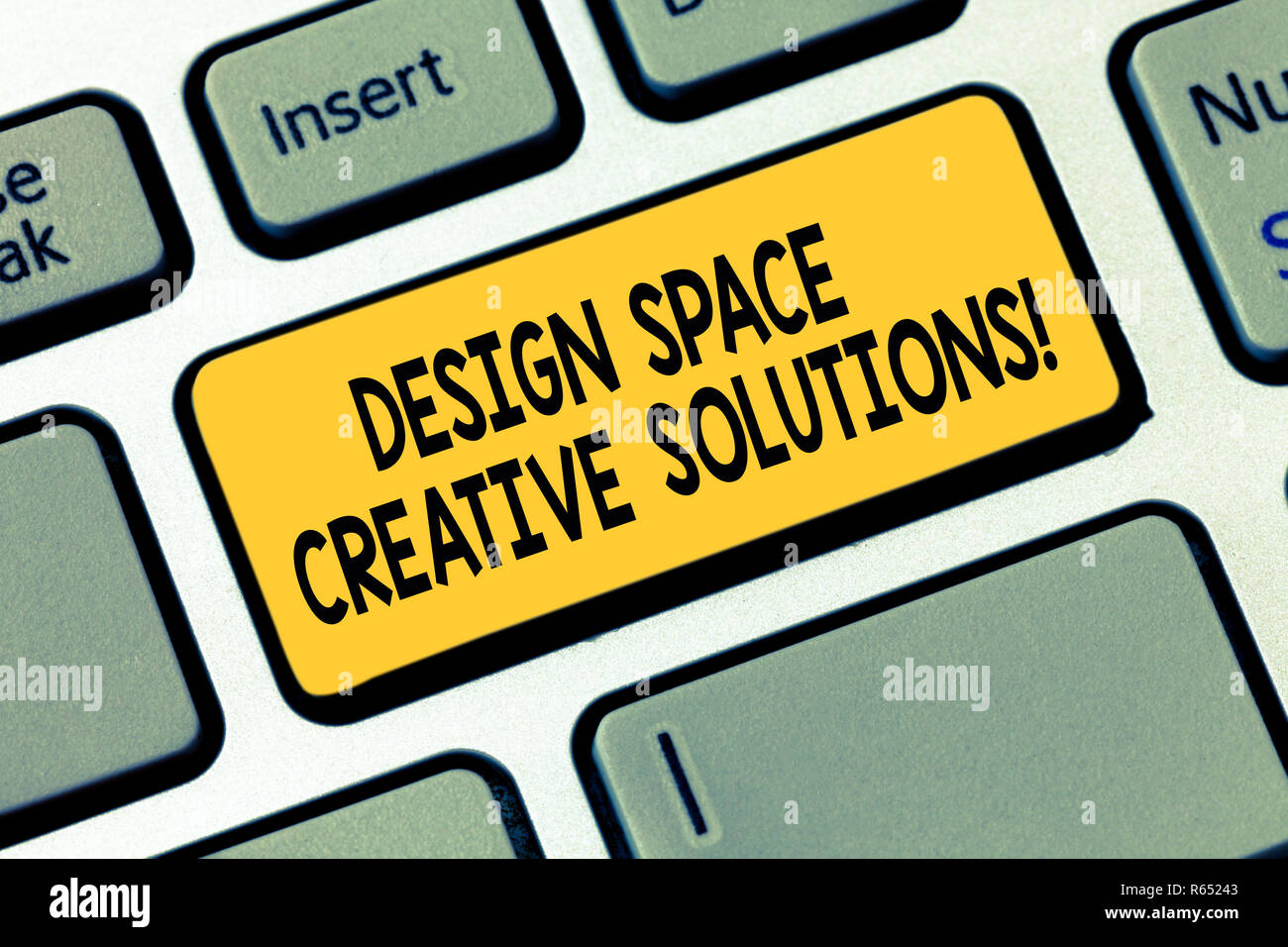 Word writing text Design Space Creative Solutions. Business concept for ...