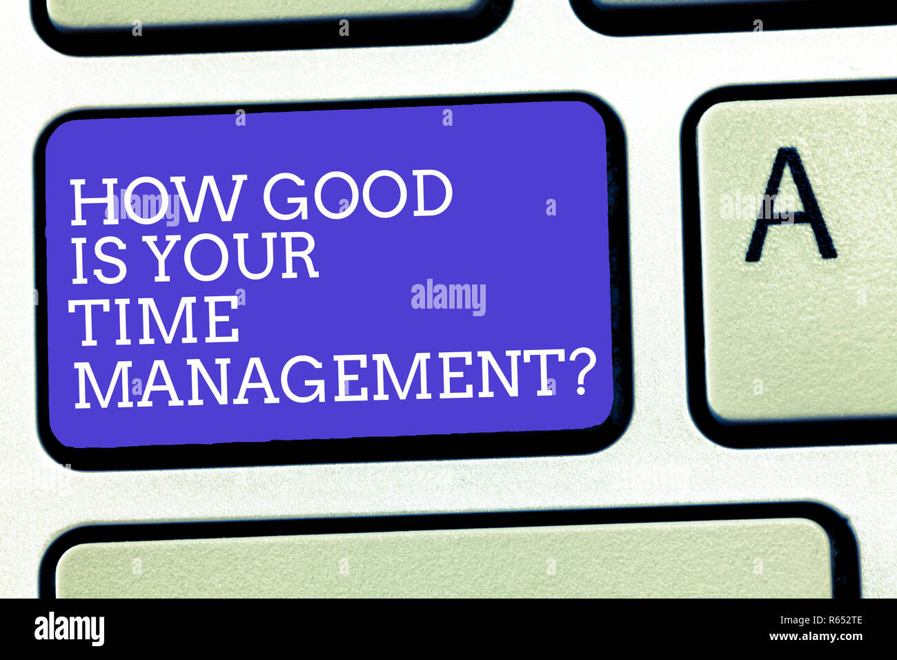 Text sign showing How Good Is Your Time Managementquestion. Conceptual ...