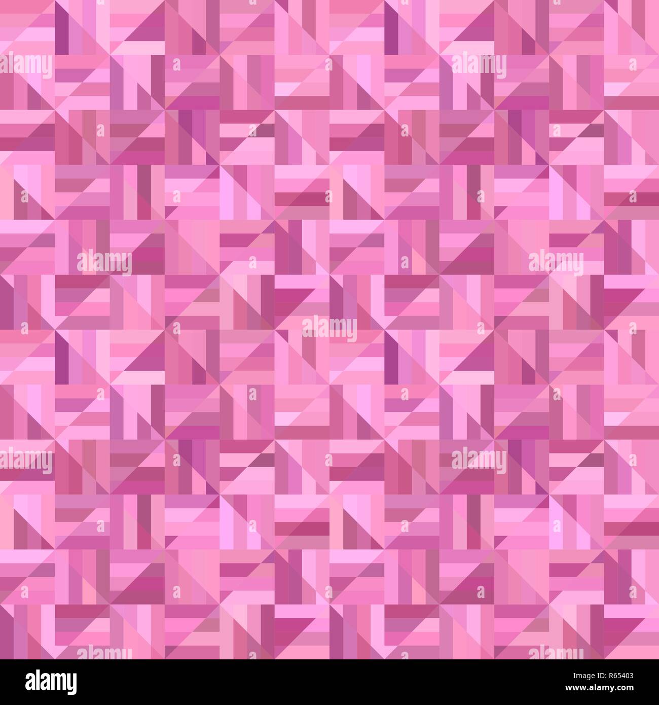 Pink seamless striped triangle pattern - vector background design Stock ...