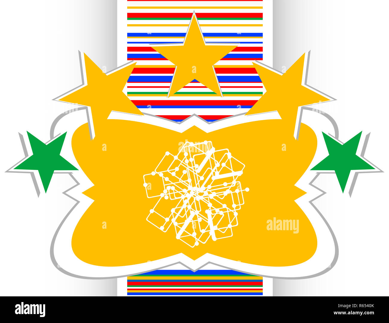 infographics element with a map of the city or metro, web icon Stock ...