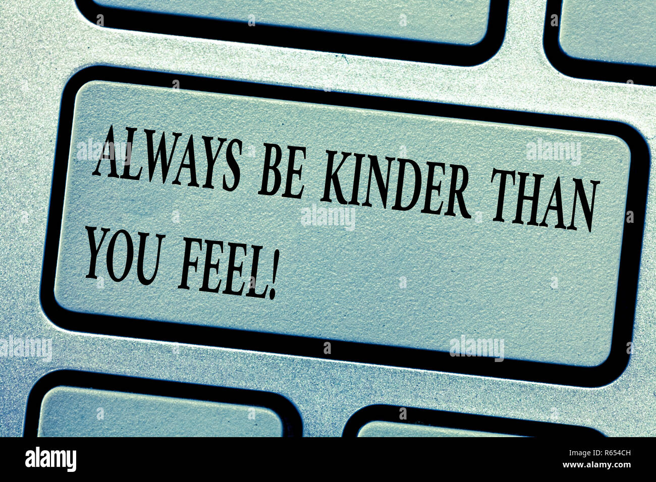 Word writing text Always Be Kinder Than You Feel. Business concept for ...