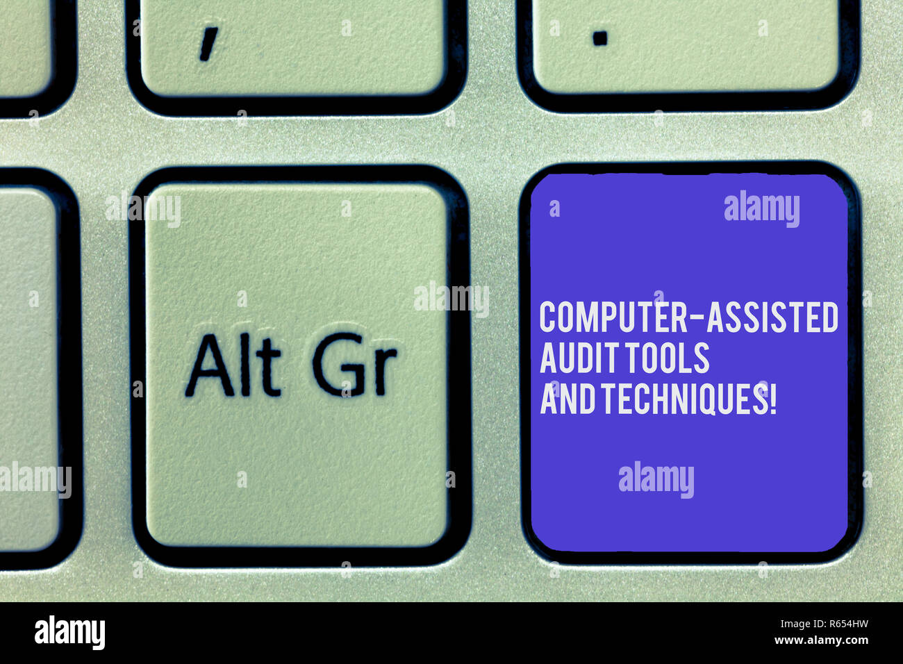 Text sign showing Computer Assisted Audit Tools And Techniques ...