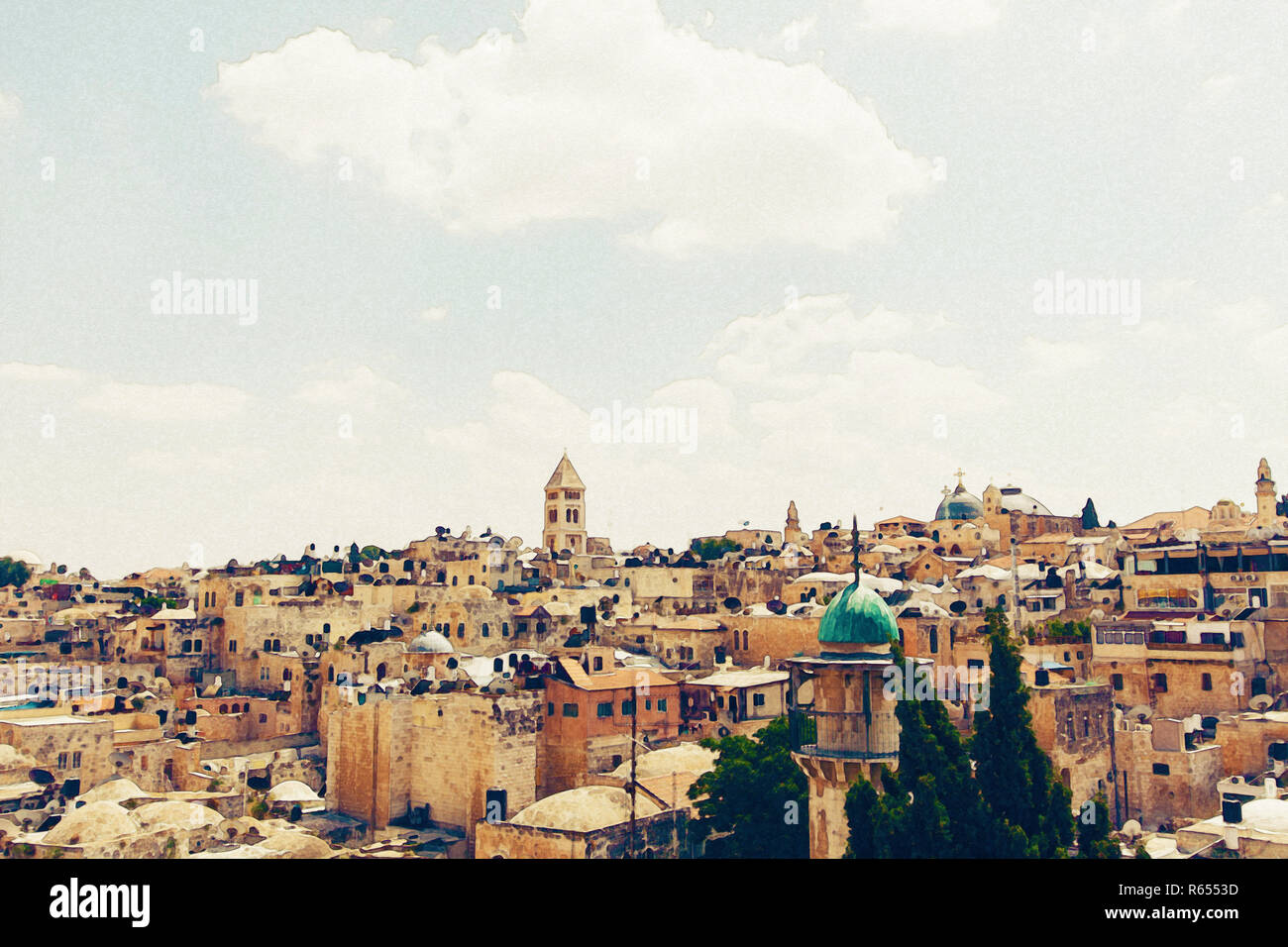 Ancient israel architecture hi-res stock photography and images - Alamy