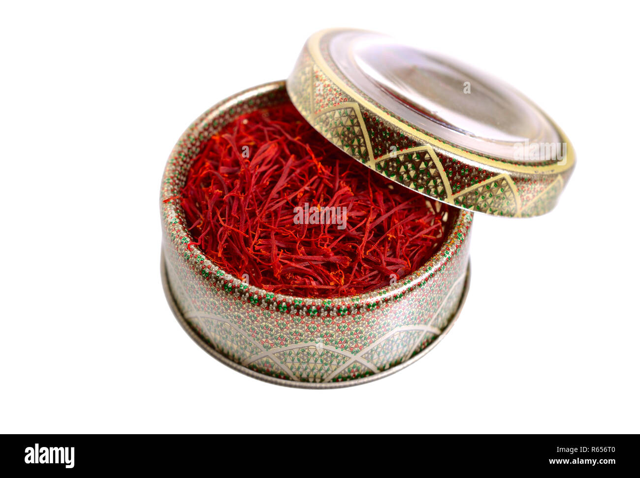 Delicate saffron threads, plucked from crocus flowers and dried. In the ...