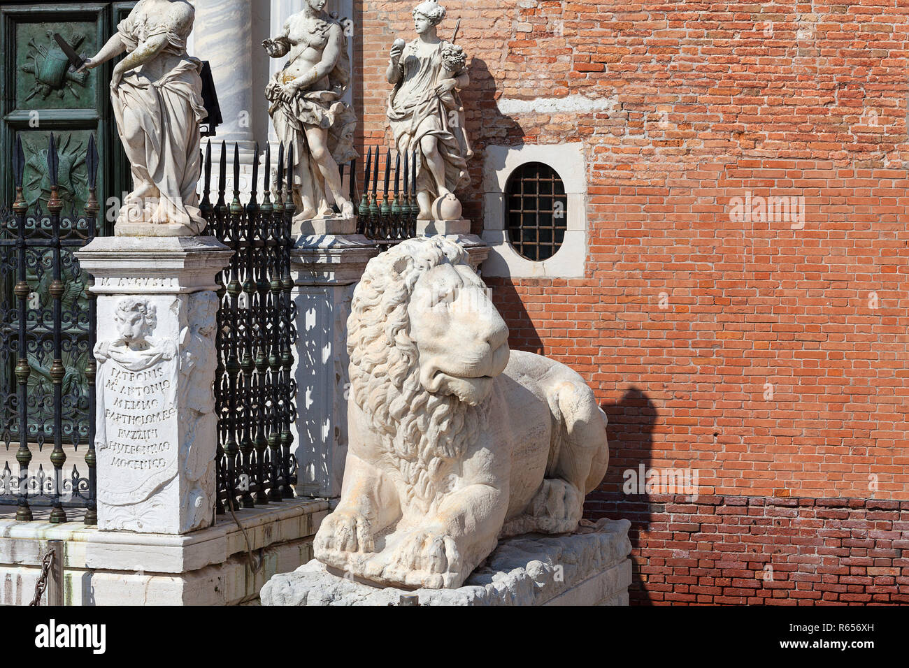 Venetian Arsenal, complex of former shipyards and armories, Venice ...