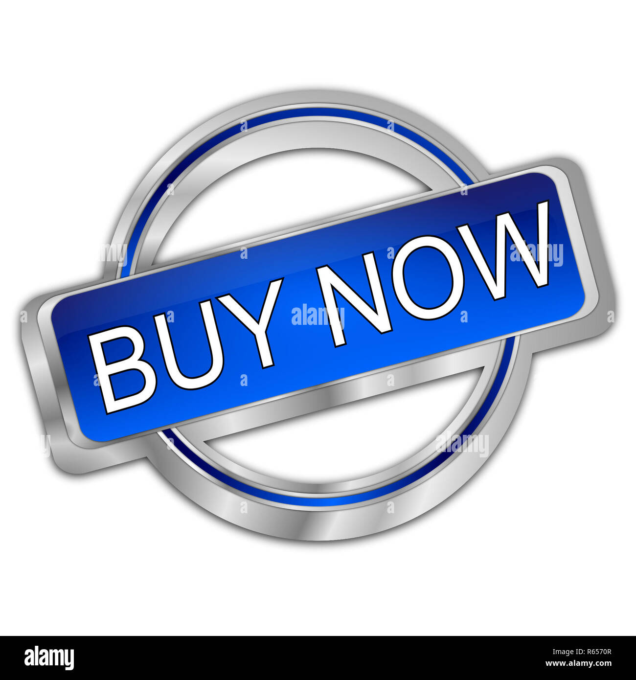 decorative blue Buy now Button - 3d illustration Stock Photo - Alamy