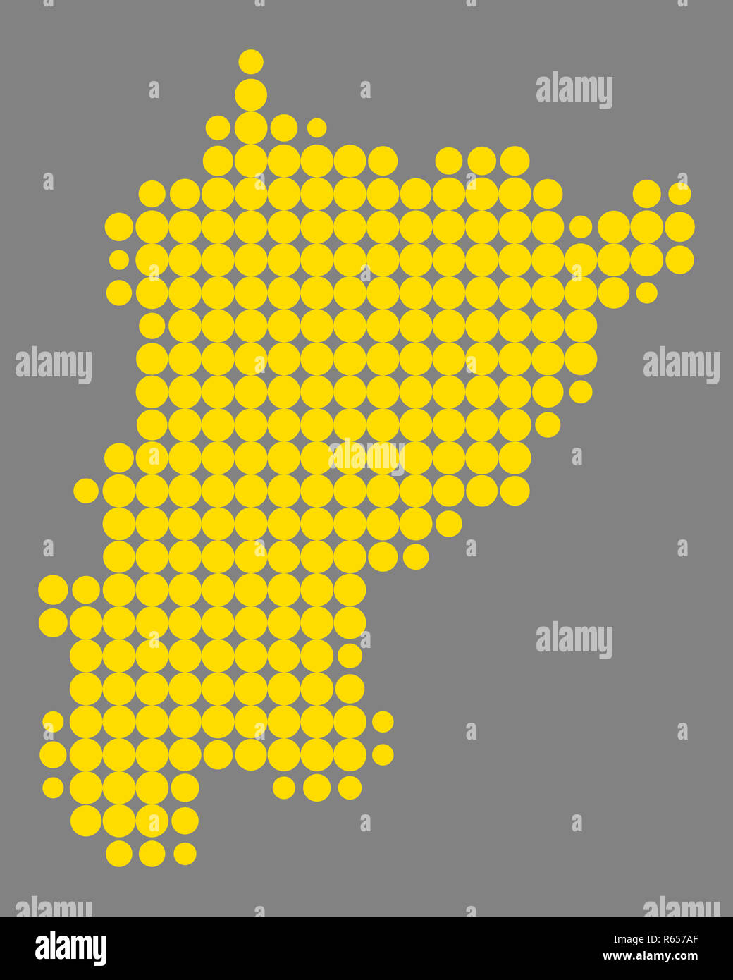 map of uri Stock Photo - Alamy