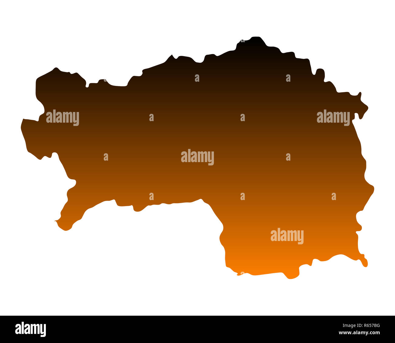 map of styria Stock Photo - Alamy