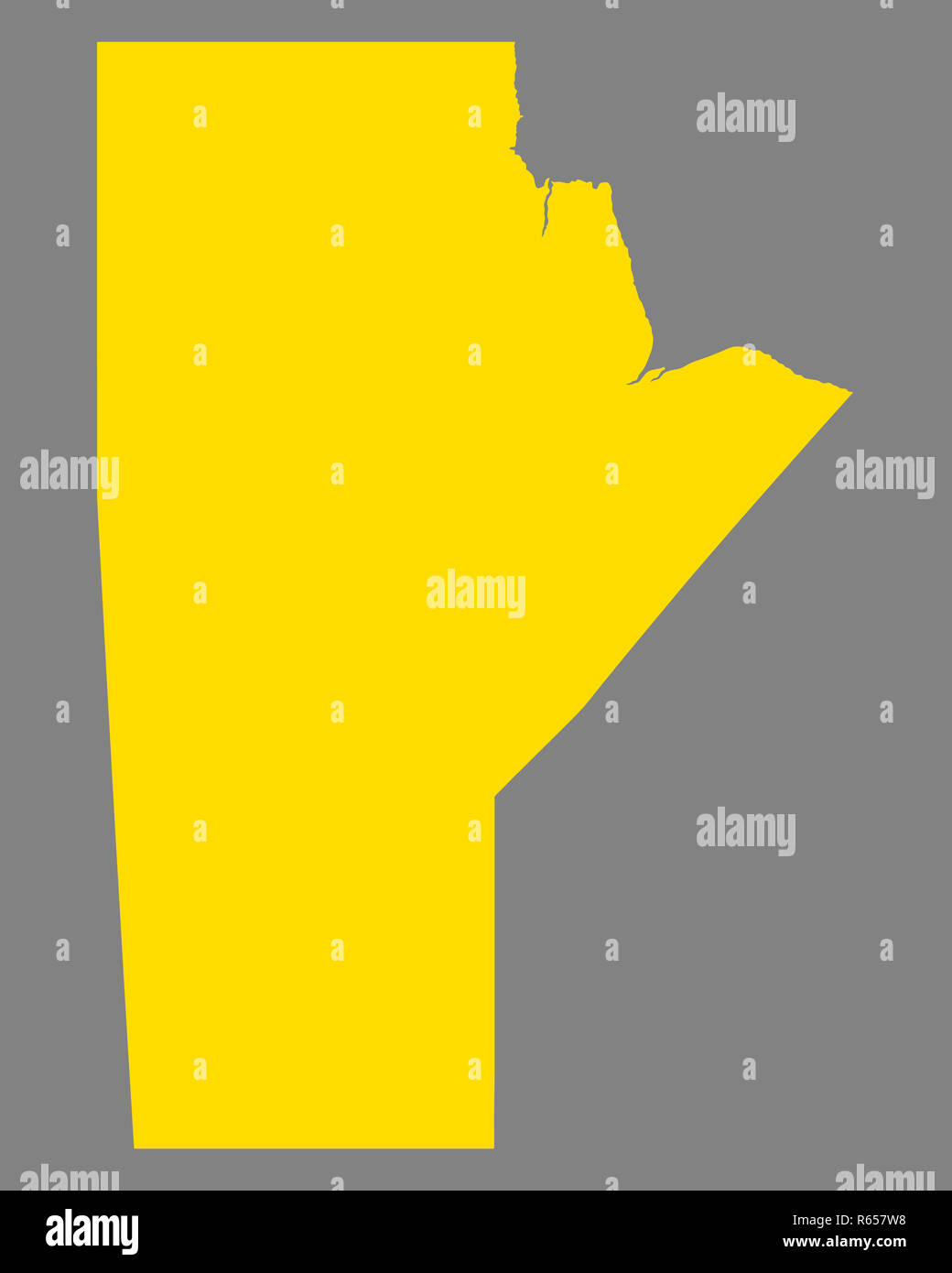 map of manitoba Stock Photo - Alamy