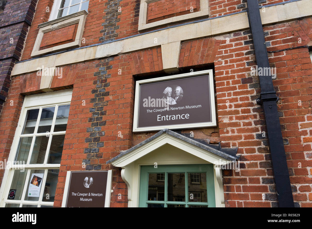 The Cowper and Newton Museum in Olney, Buckinghamshire, UK; it ...