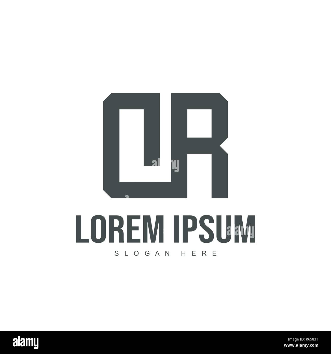 Dr logo design hi-res stock photography and images - Alamy