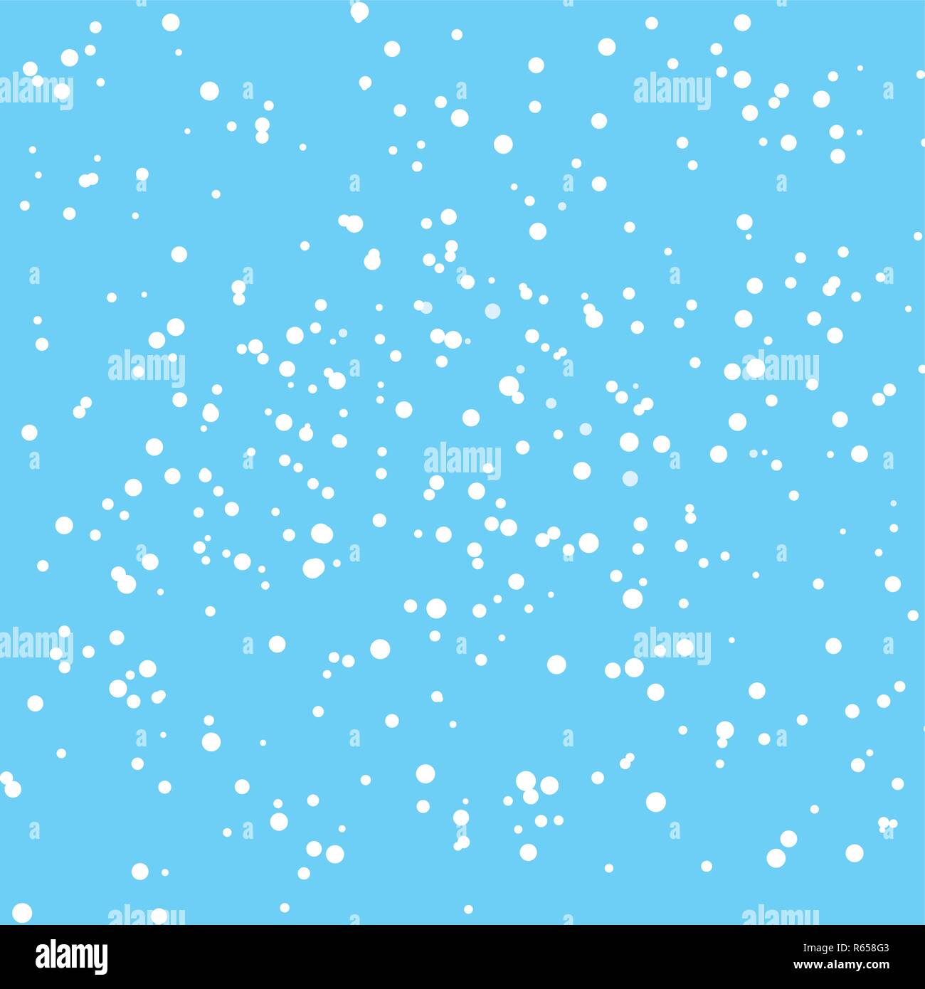 white dots or snow background- vector illustration Stock Vector Image ...