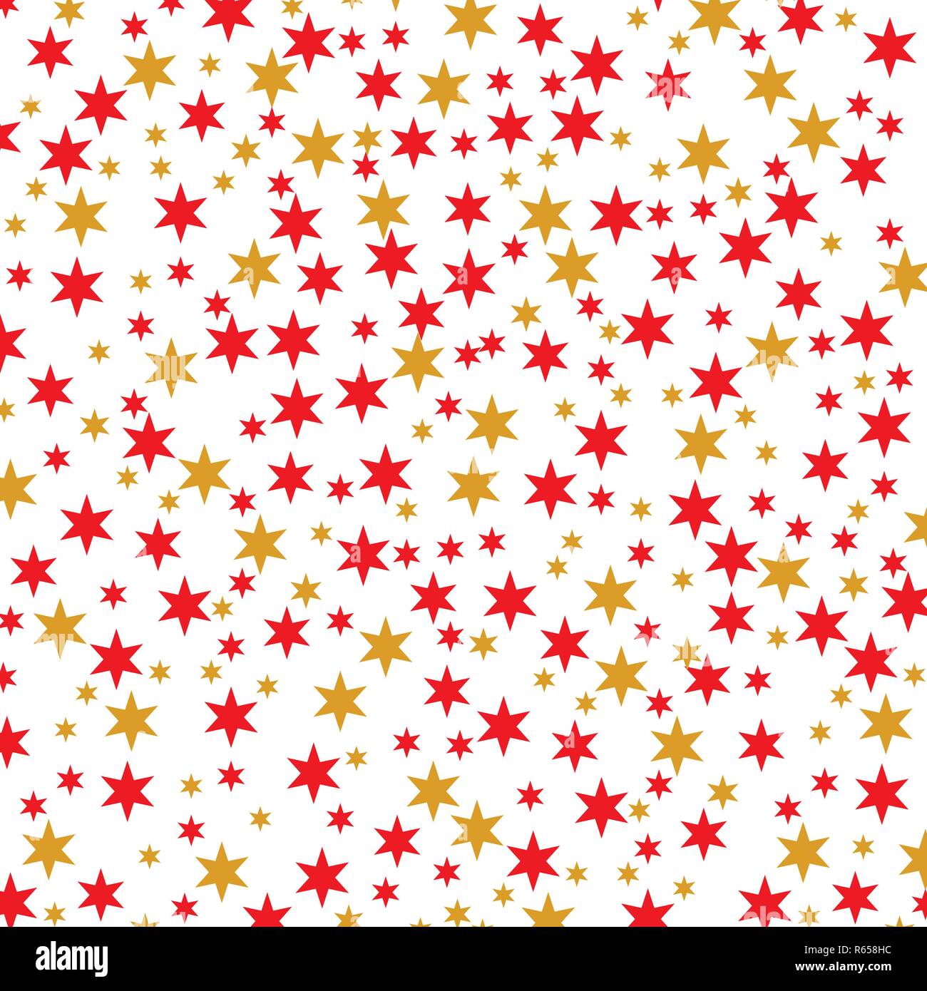 red and yellow stars background- vector illustration Stock Vector Image ...