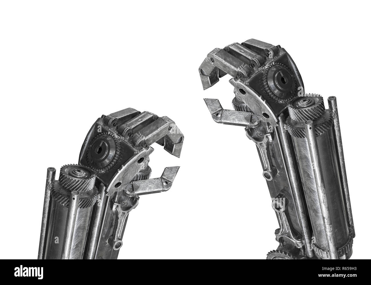 Figure made from scrap hi-res stock photography and images - Alamy