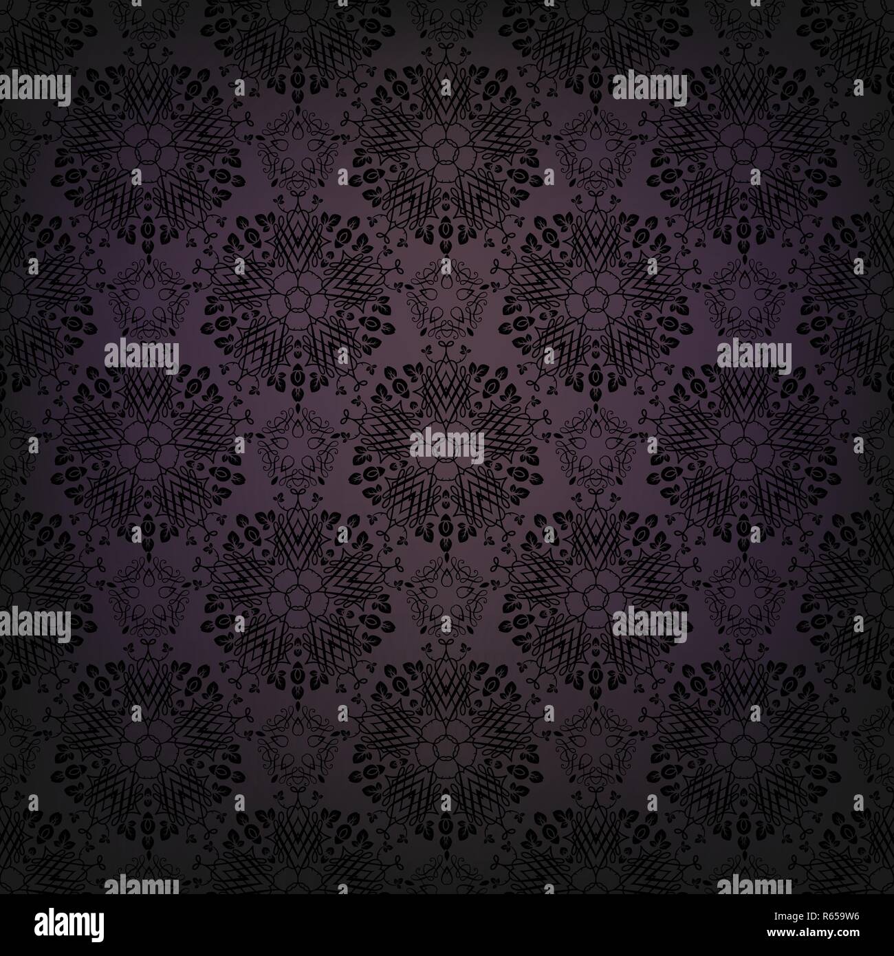 Classic gothic floral wallpaper background hi-res stock photography and ...