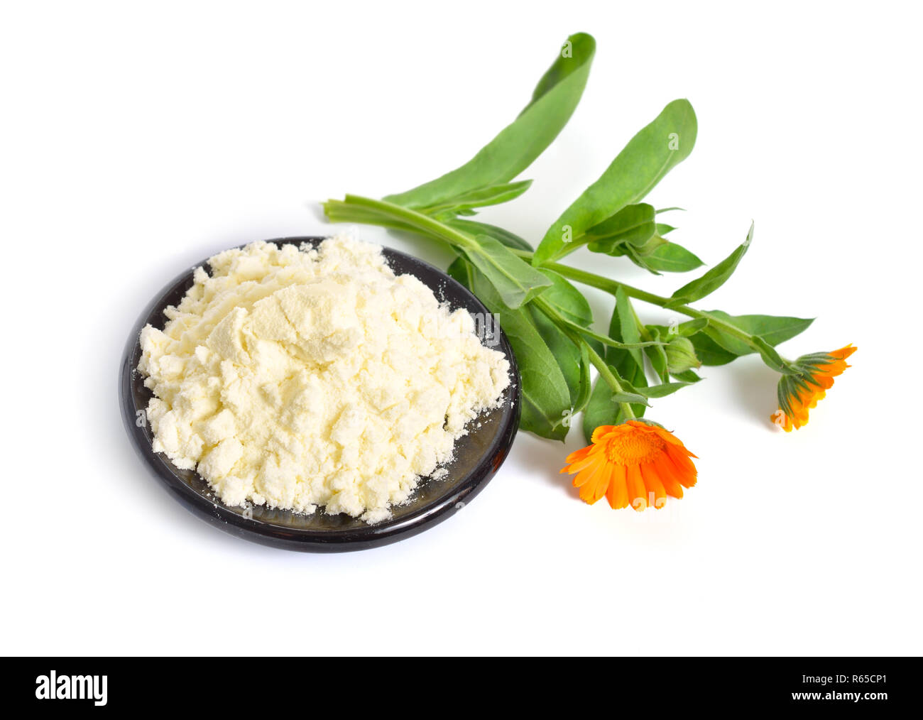 Heap of powdered organic milk isolated on white background Stock Photo ...