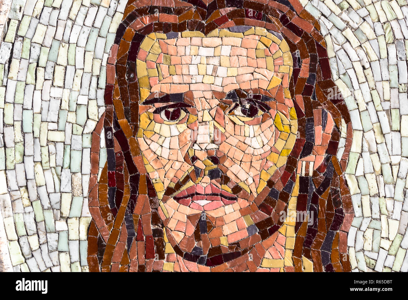 Medieval byzantine style mosaics christ hi-res stock photography and ...