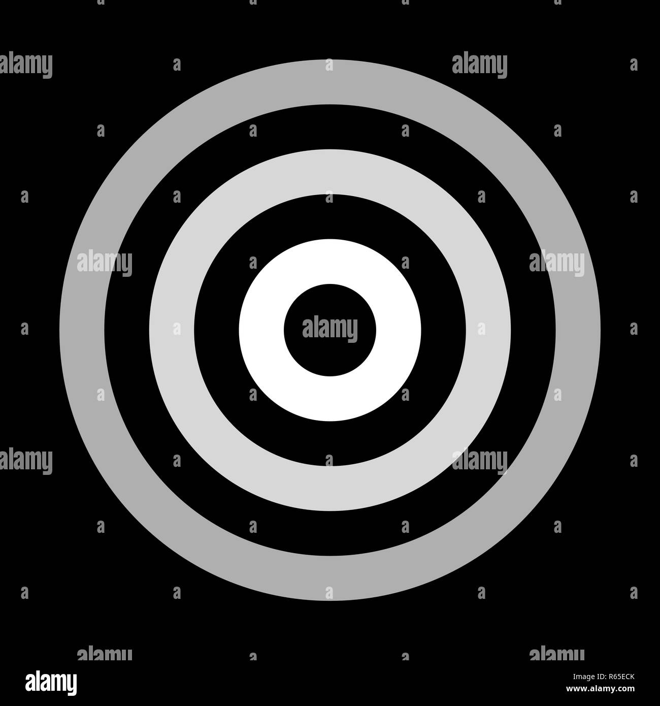 Target sign - white shades simple transparent, isolated - vector ...