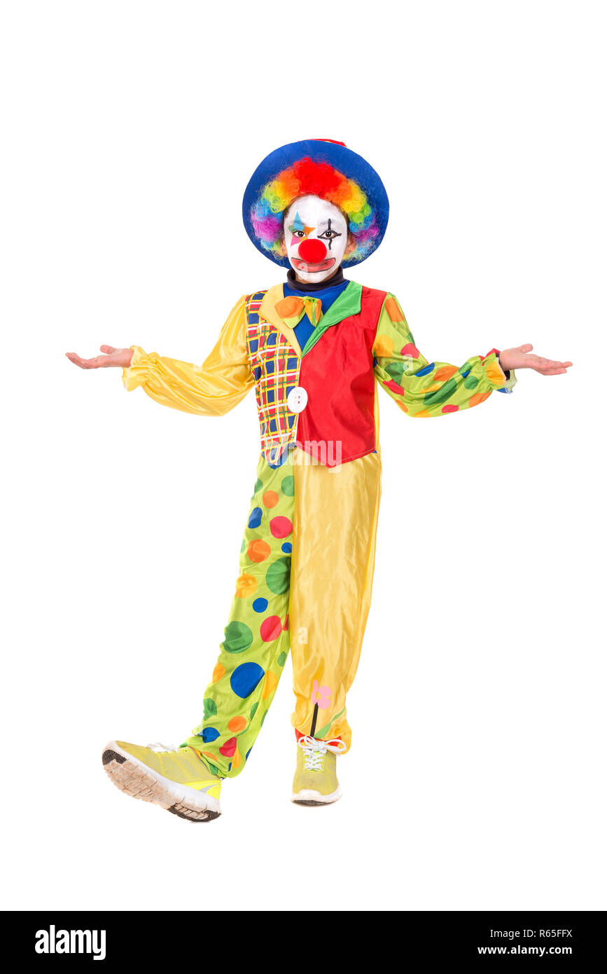 Human clown Cut Out Stock Images & Pictures - Alamy