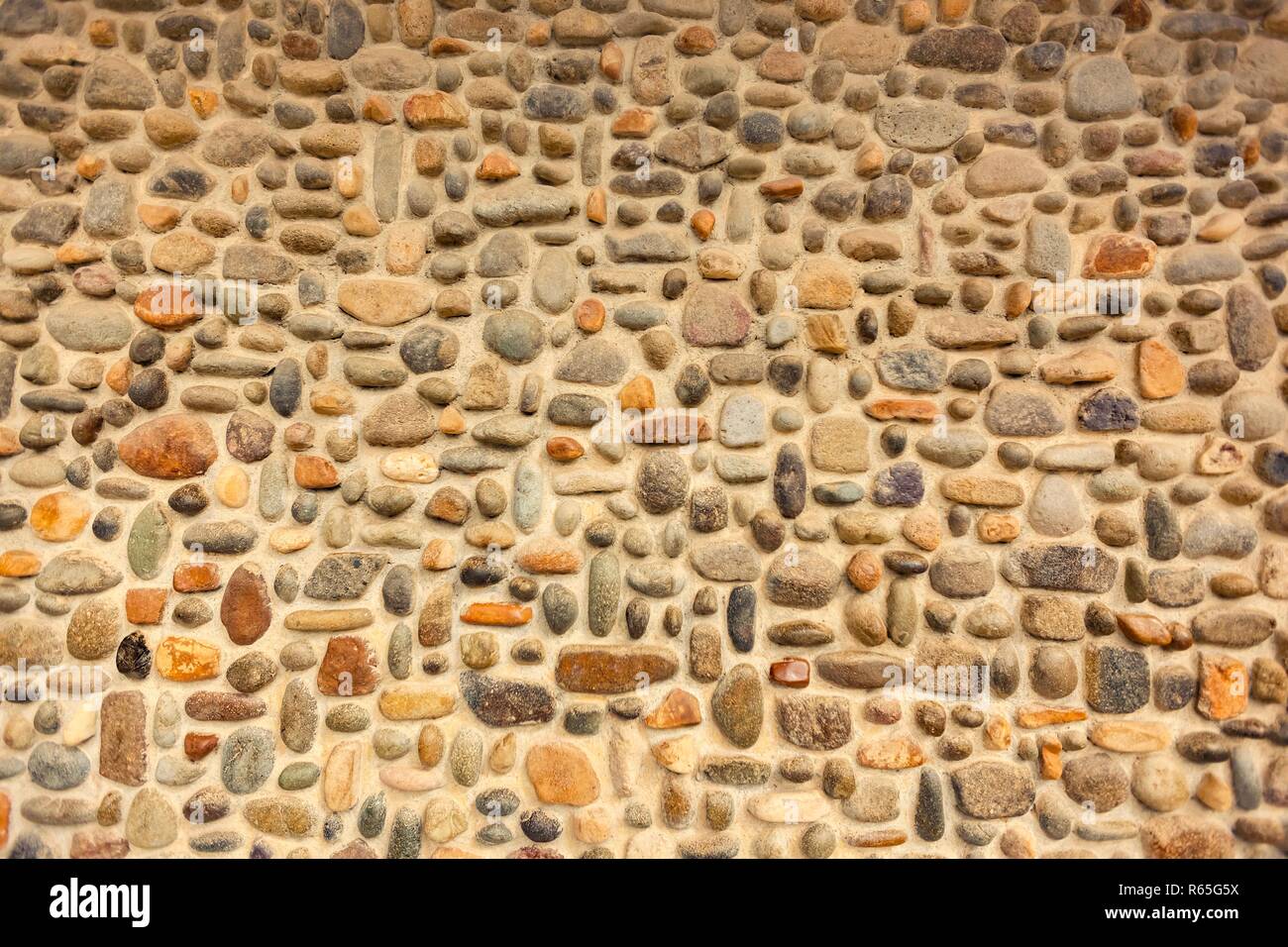 Pebble Stone Wall High Resolution Stock Photography and Images - Alamy