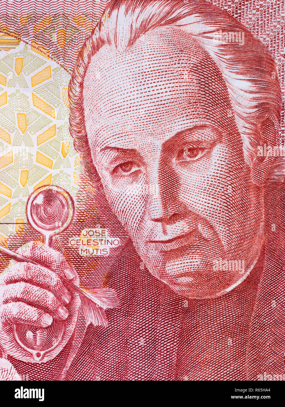 Jose Celestino Mutis portrait Stock Photo - Alamy