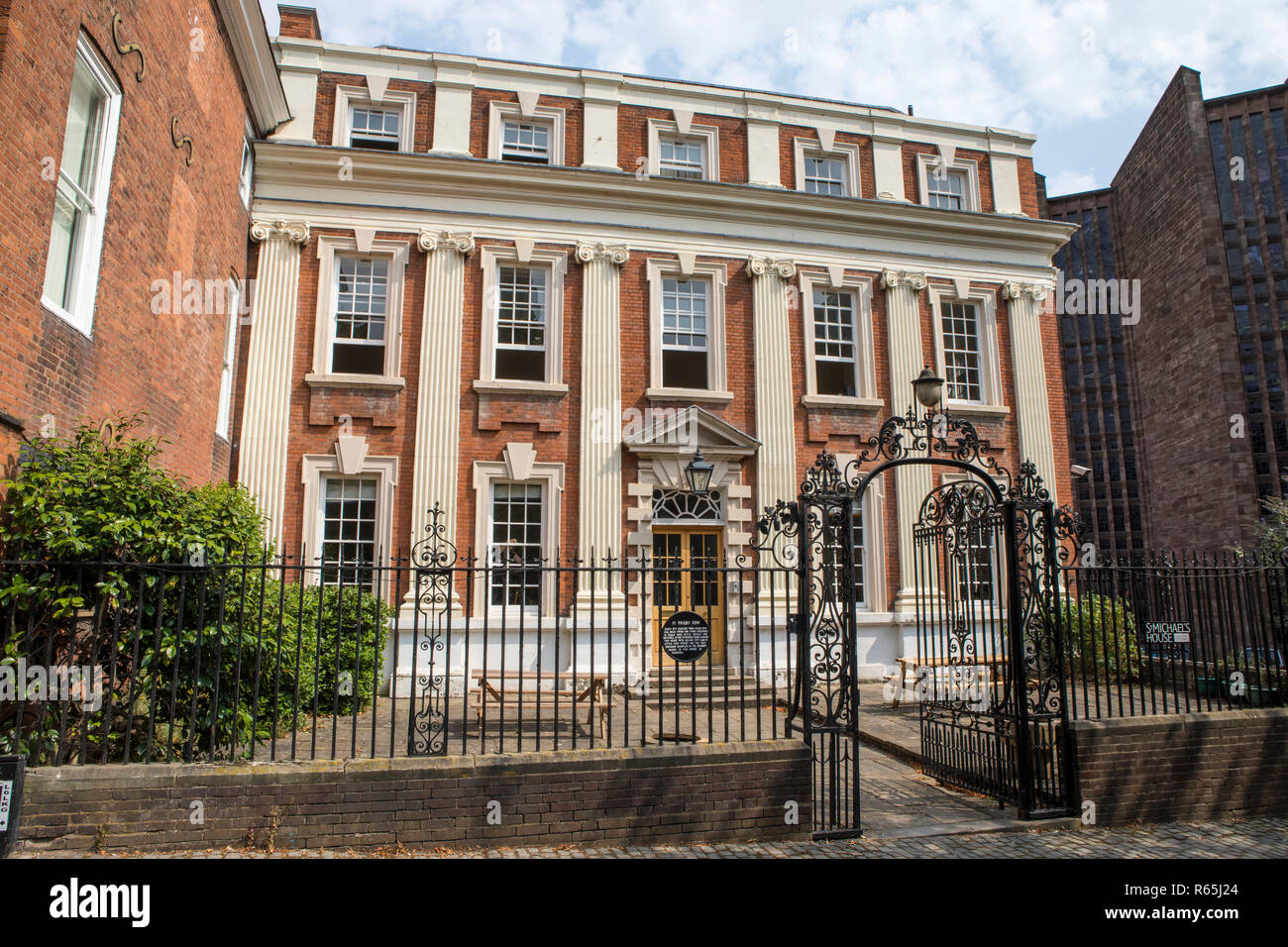 Coventry, UK - July 26th 2018: 11 Priory Row in the historic city ...