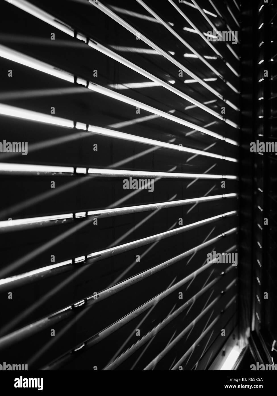 Sun light through window Black and White Stock Photos & Images - Alamy