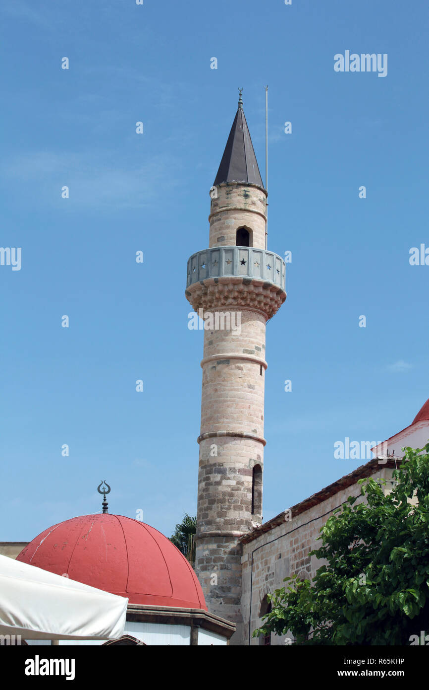 Mosque in the city of Kos Stock Photo - Alamy