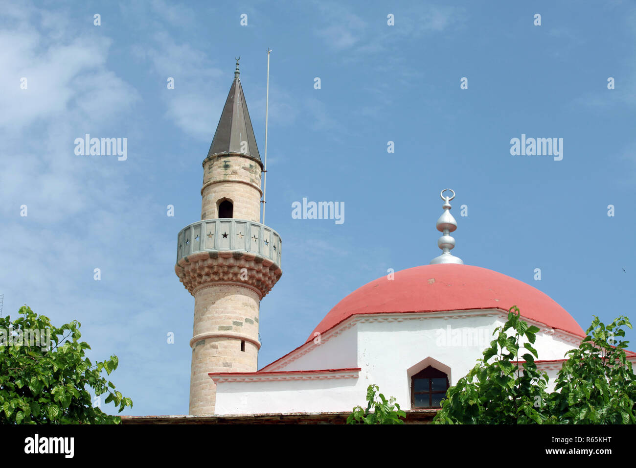 Mosque in the city of Kos Stock Photo - Alamy