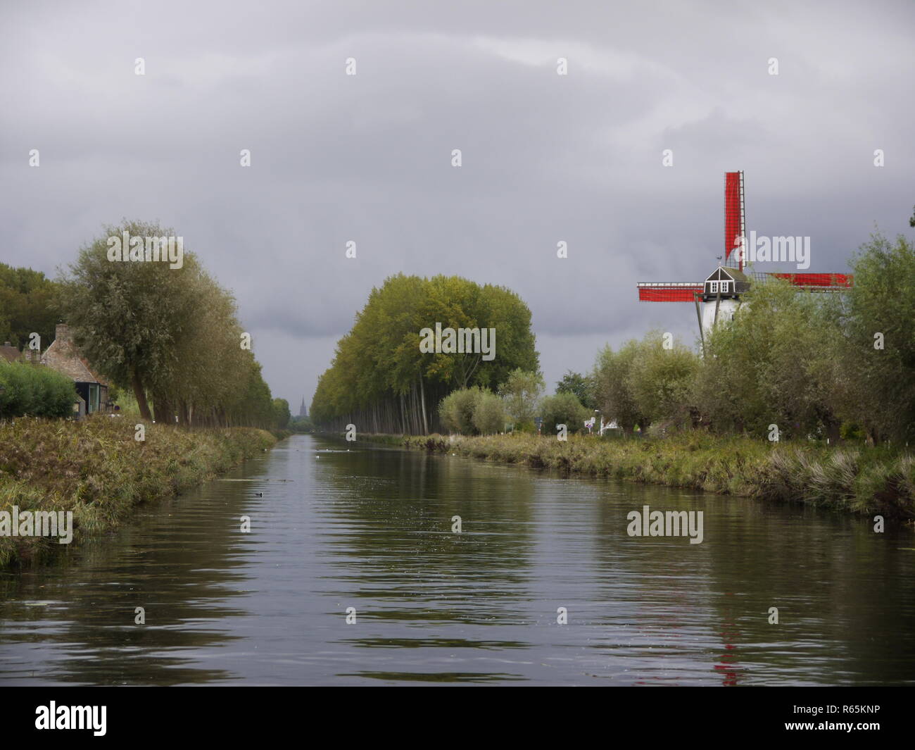 Damme and mill hi-res stock photography and images - Alamy