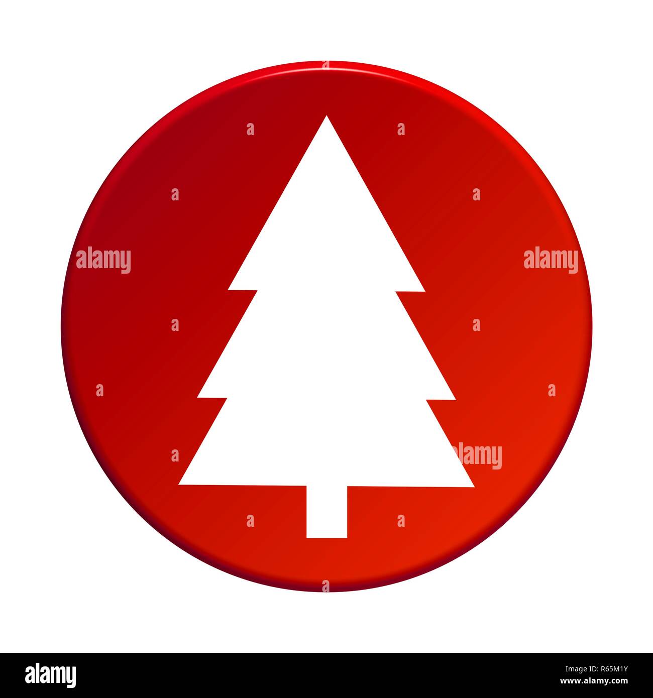 Button christmas tree Cut Out Stock Images & Pictures - Alamy