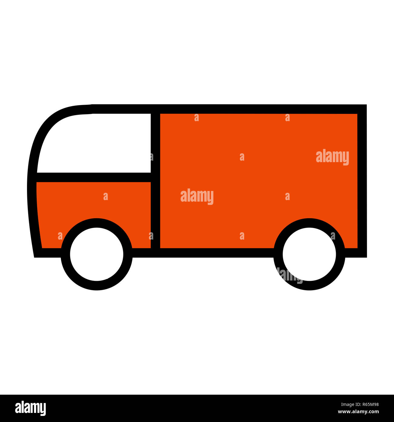 isolated transporter icon Stock Photo - Alamy