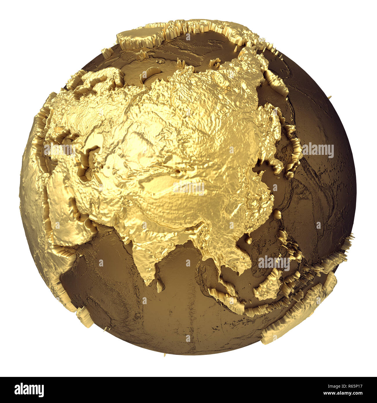 India gold map hi-res stock photography and images - Alamy