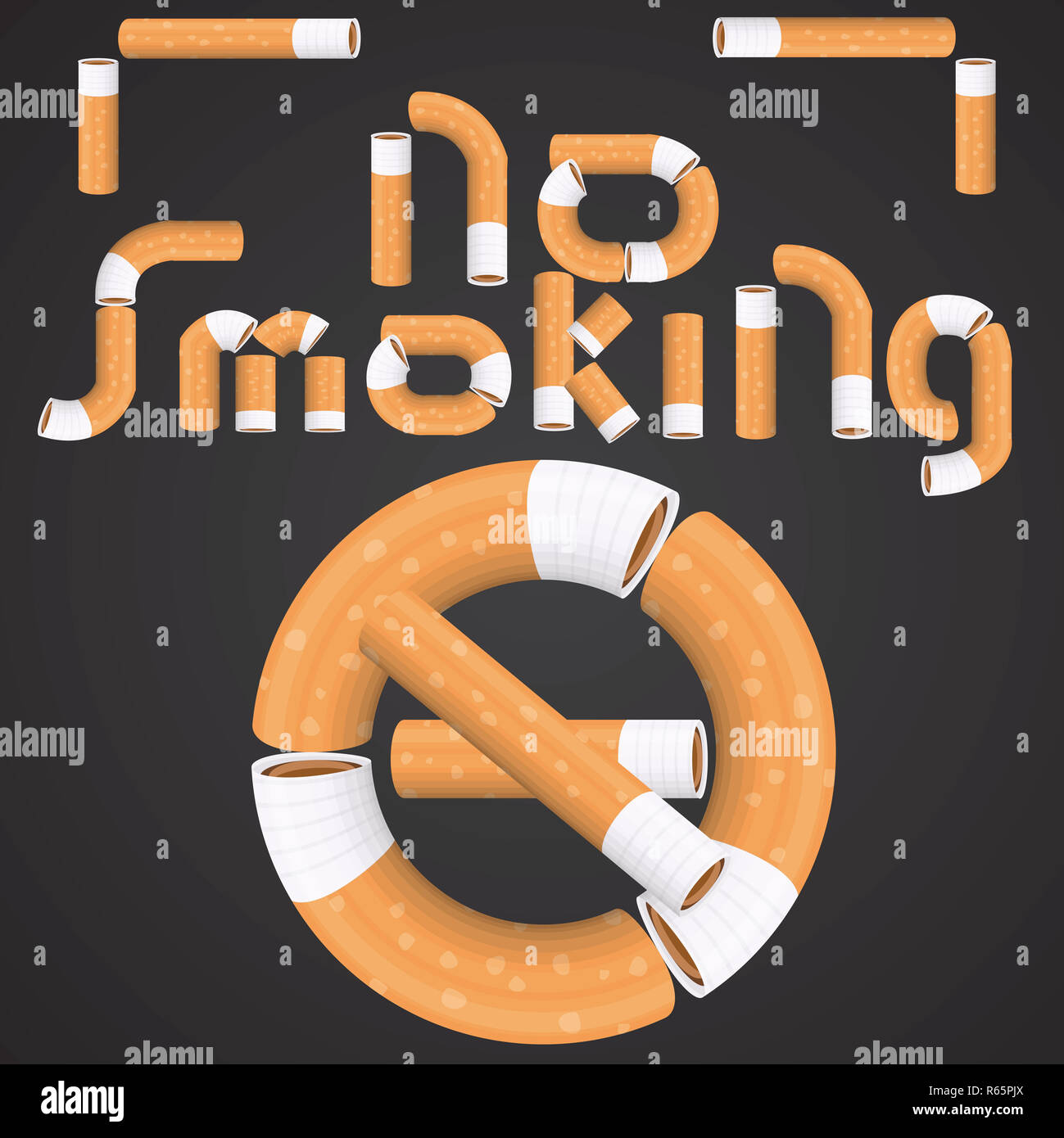 No smoking signal hi-res stock photography and images - Alamy