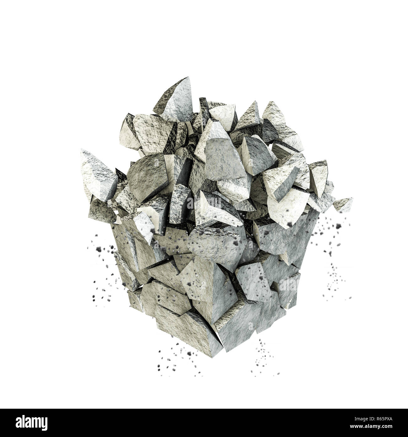 Rock fracture Cut Out Stock Images & Pictures - Alamy