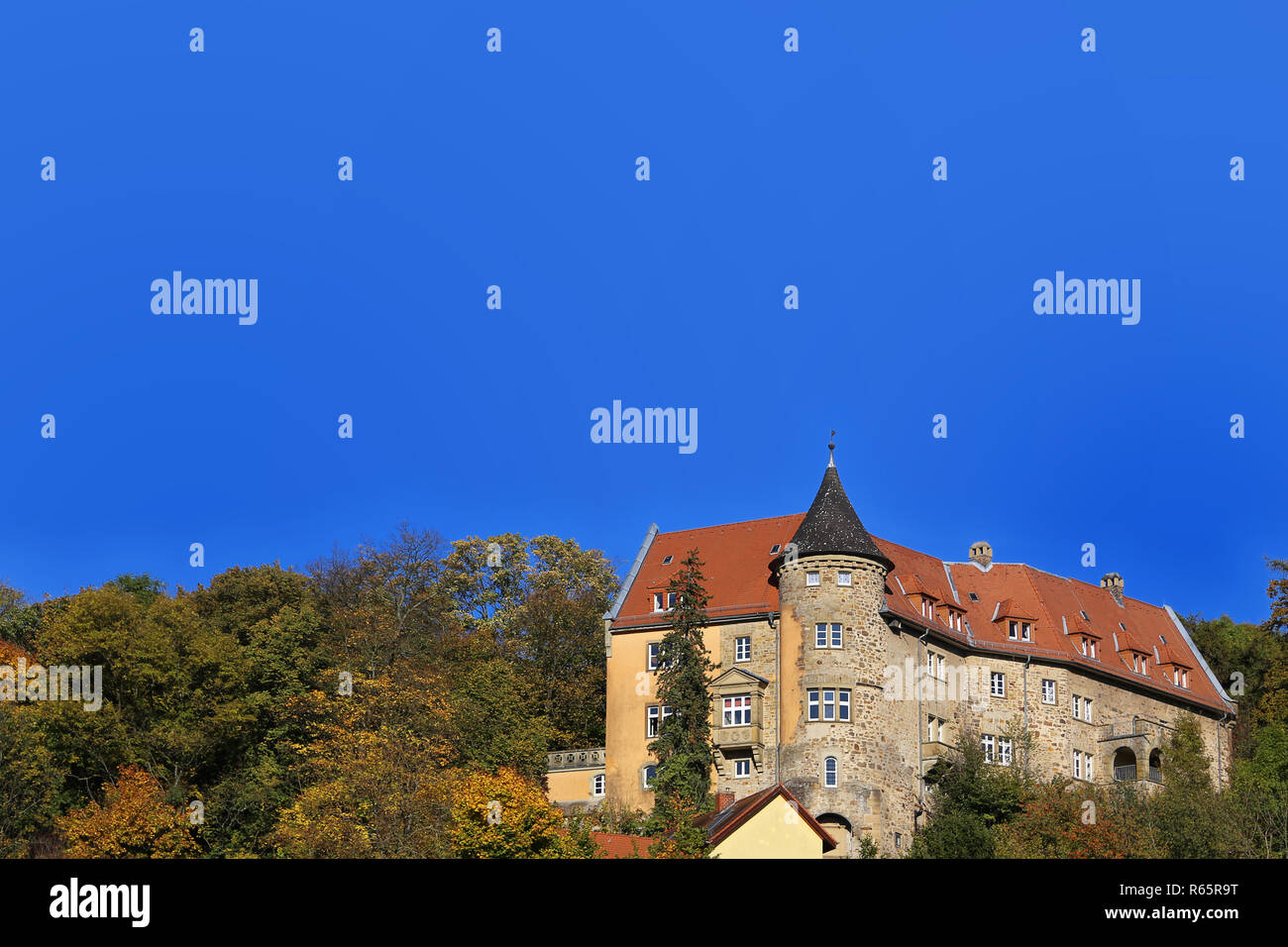 jugendburg rotenberg near rauenberg Stock Photo - Alamy