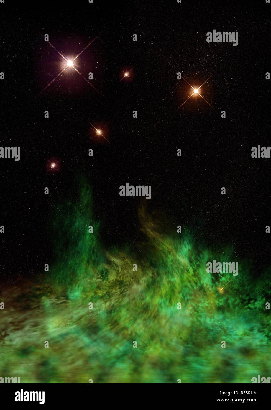Small part of an infinite star field Stock Photo - Alamy