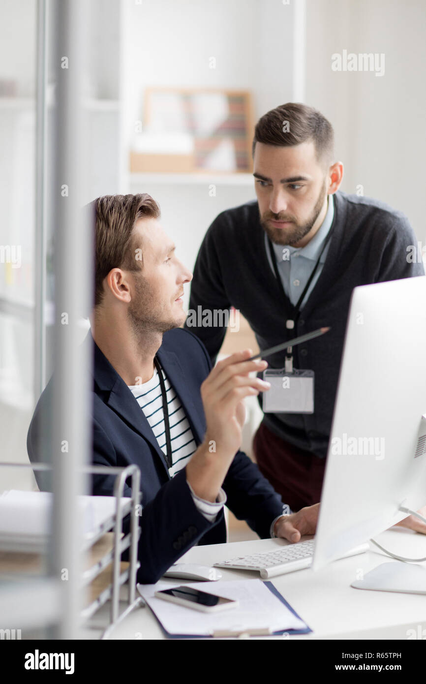 Two Business People Planning Startup Stock Photo - Alamy
