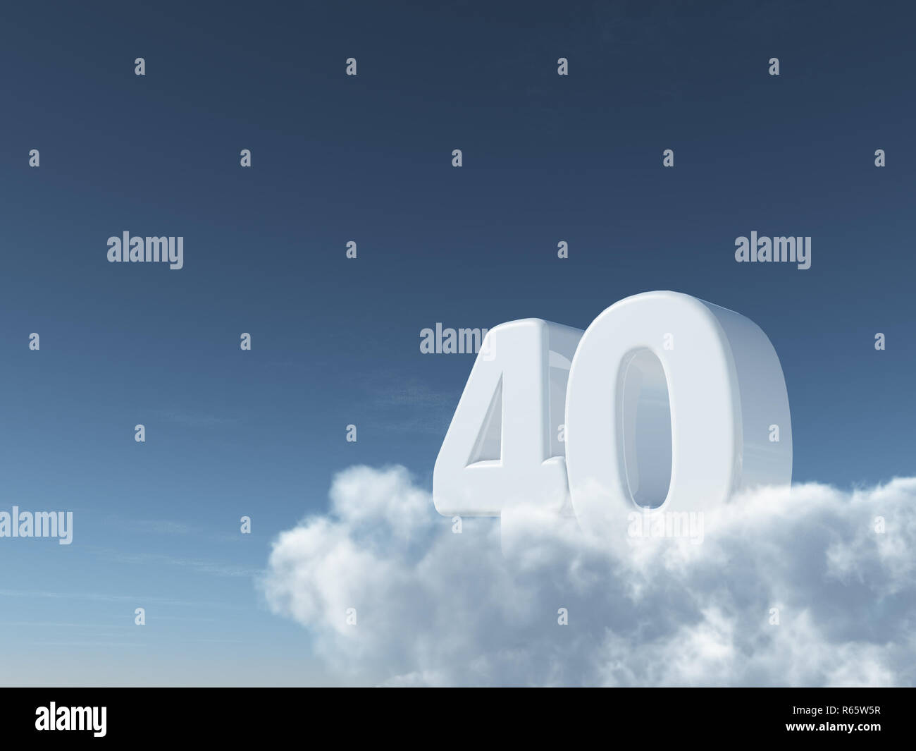 number in the sky Stock Photo - Alamy
