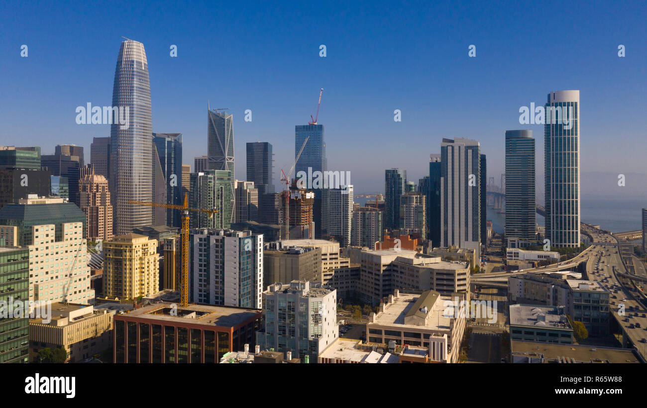 Traffic goes in and out of town via upper and lower decks on the Bay ...