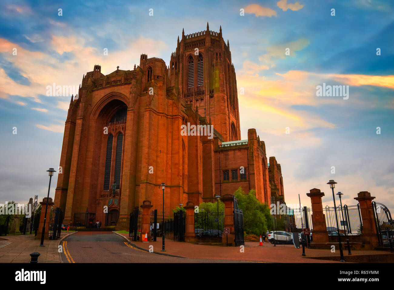 Liverpool Cathedral or the Cathedral Church of the Risen Christ ...