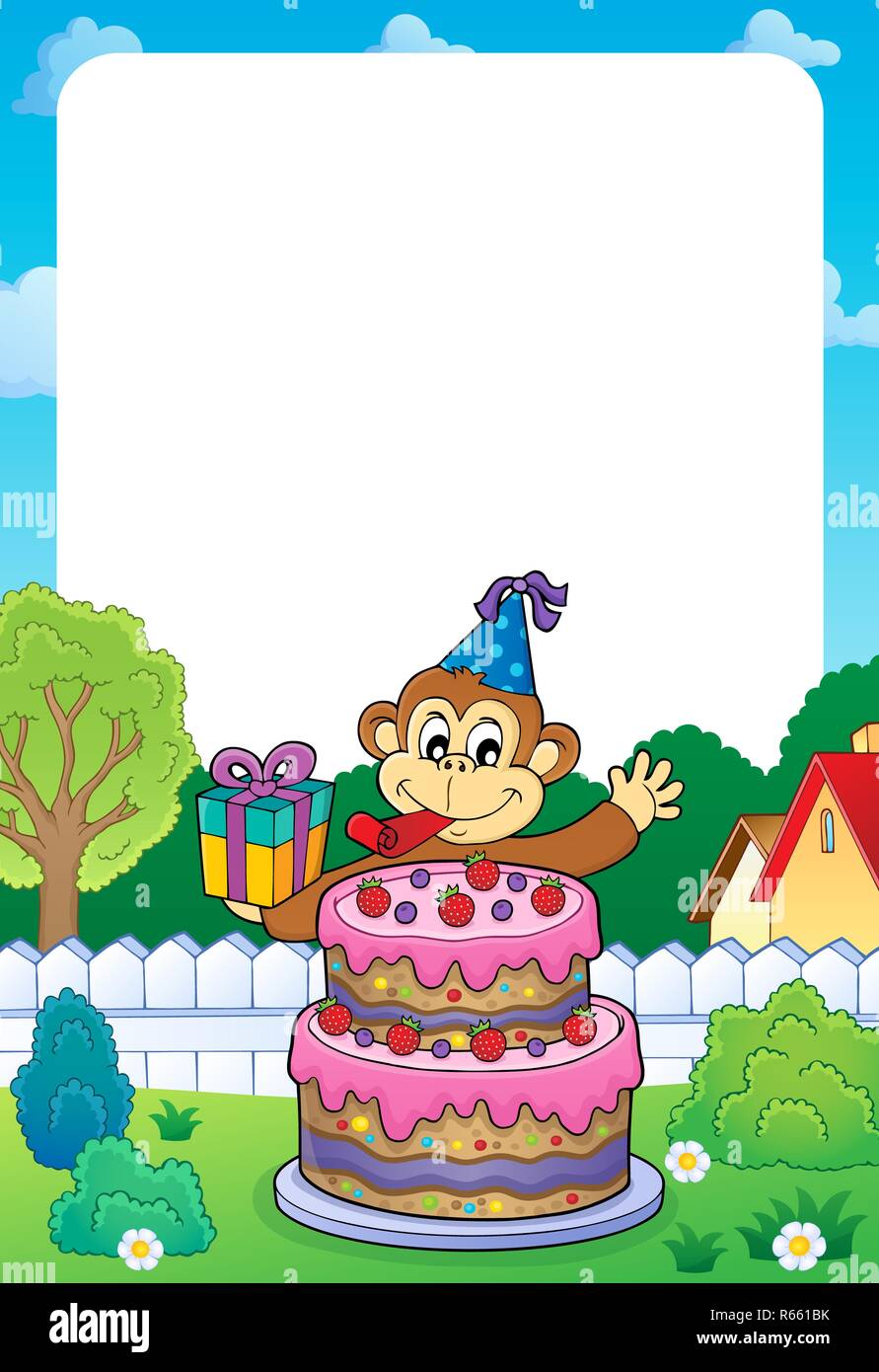 Monkey cake hi-res stock photography and images - Alamy