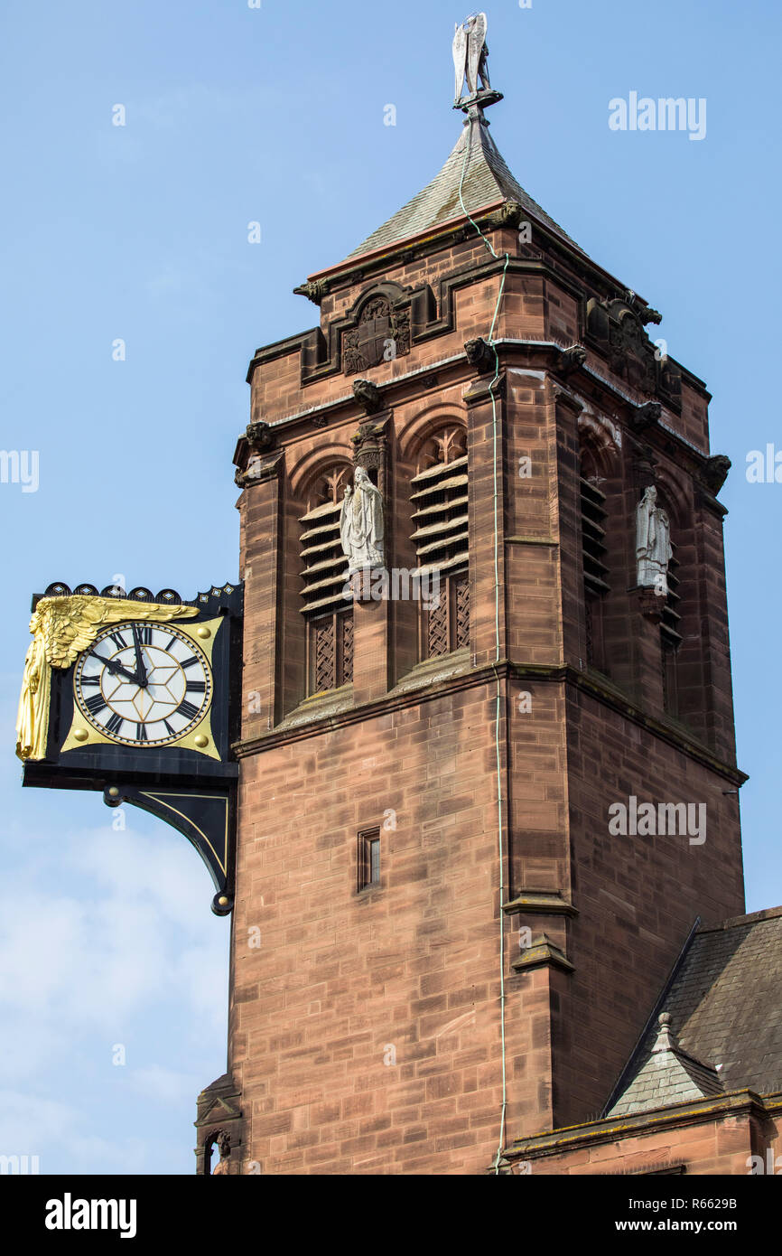 The Clock Tower of Coventry Council House in Coventry, UK Stock Photo ...