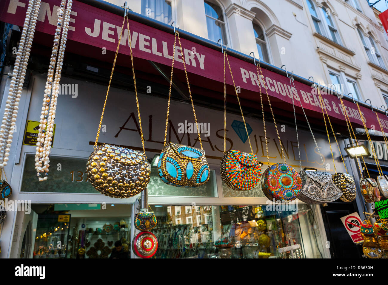 Almas Jewels, Portobello Road, Notting Hill, London Stock Photo - Alamy