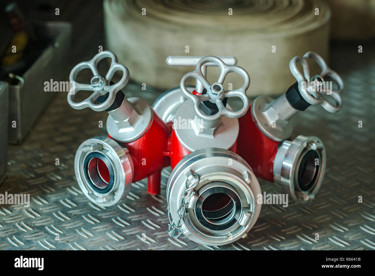 fire department distributor b Stock Photo - Alamy